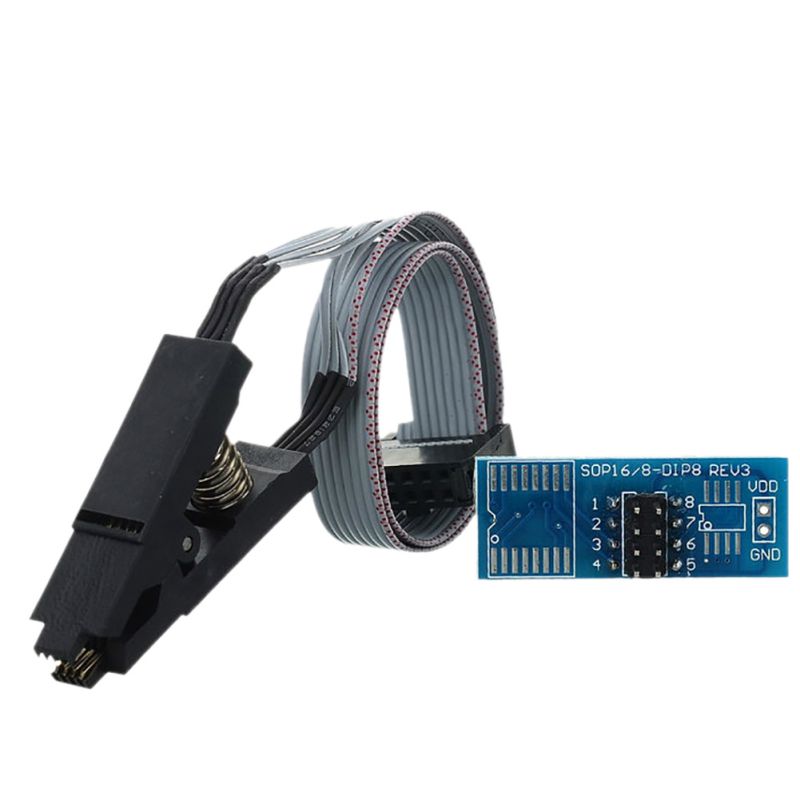 SOP8 to DIP8 Clamp 8-PIN BOIS IC Test Clip with Cable – autoecupart