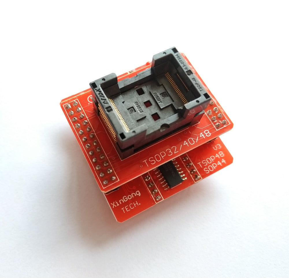 TSOP32 TSOP40 TSOP48 Adapter + TSOP48/SOP44 V3 Socket for MiniPro TL86 ...
