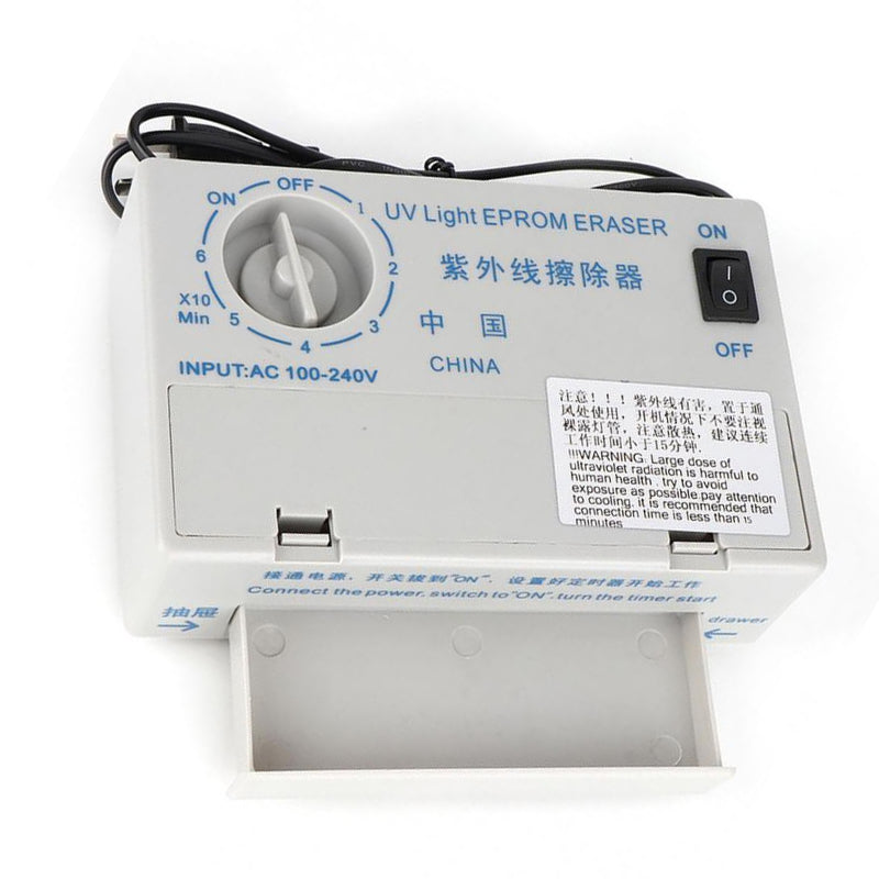 UV Light EPROM Eraser Ultraviolet Light Drawer style to Erase EPROM mi ...
