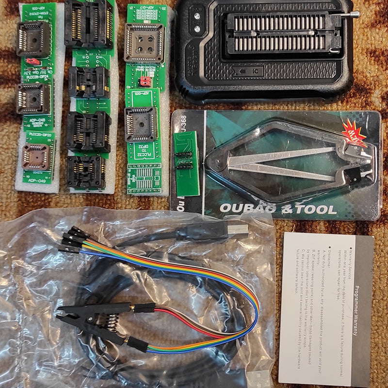 XGecu T48 Programmer with 13pcs adapters for EPROM/MCU/SPI/Nor/NAND Fl – autoecupart