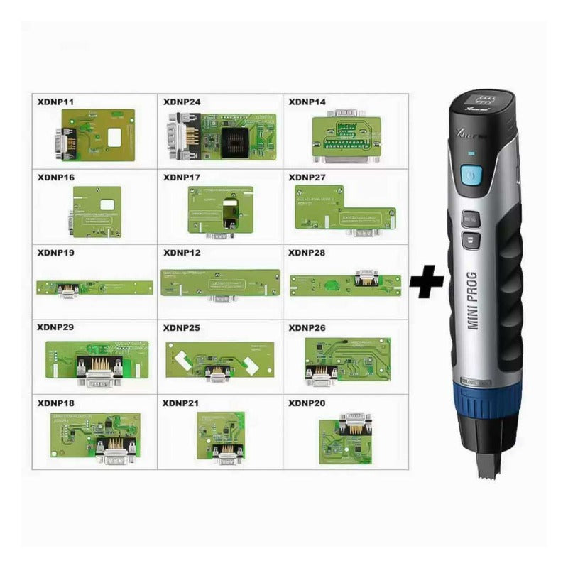 Xhorse MINI Prog Programmer with Full Solder Free Adapters Bundle ...
