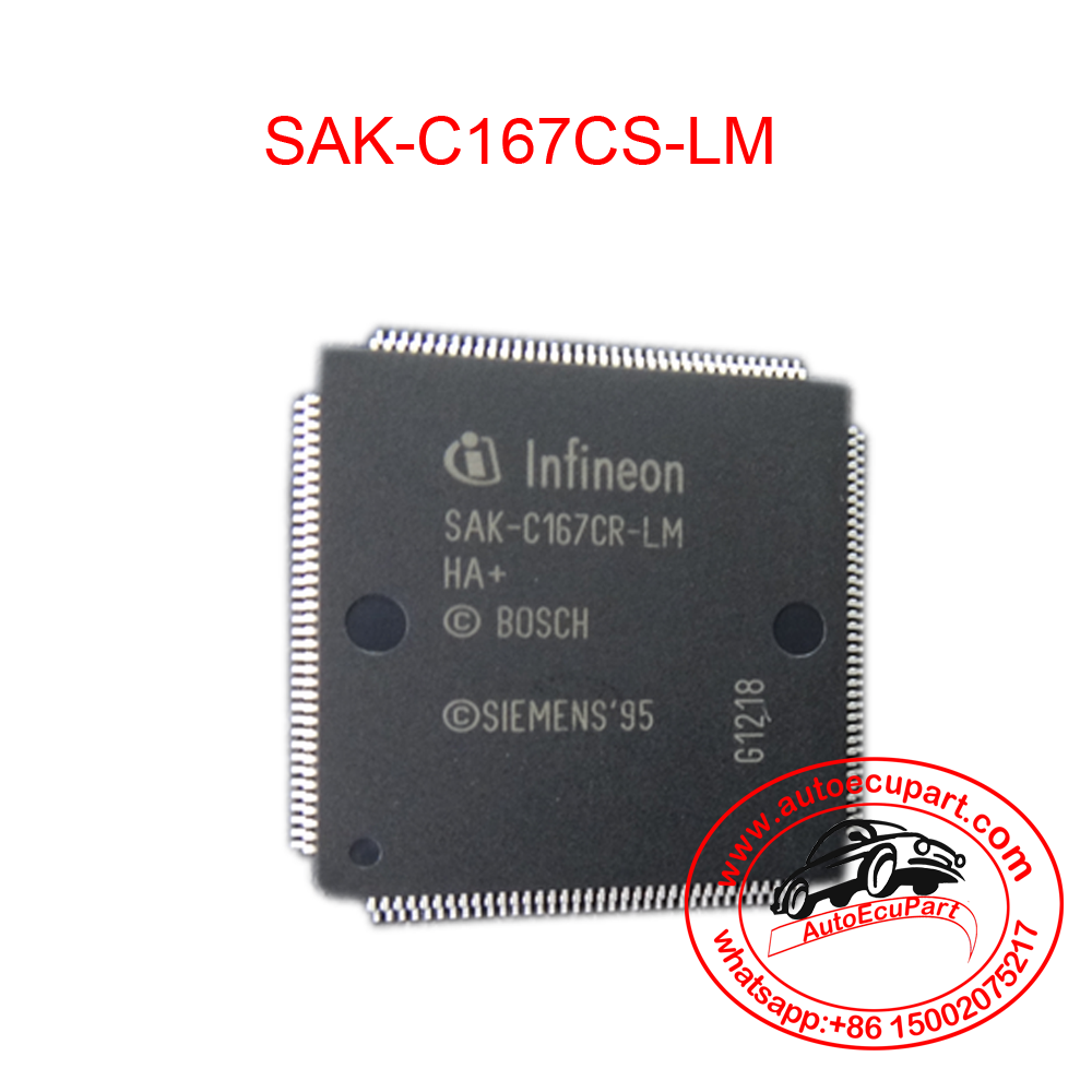 3pcs Original New Infineon SAK-C167CS-LM SAK-C167CS QFP144 Automotive ...