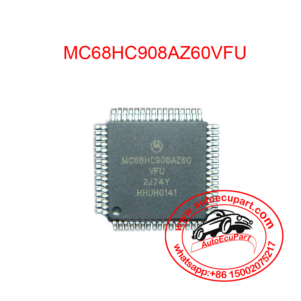 5pcs MC68HC908AZ60VFU automotive ECU Microcontroller IC CPU – autoecupart